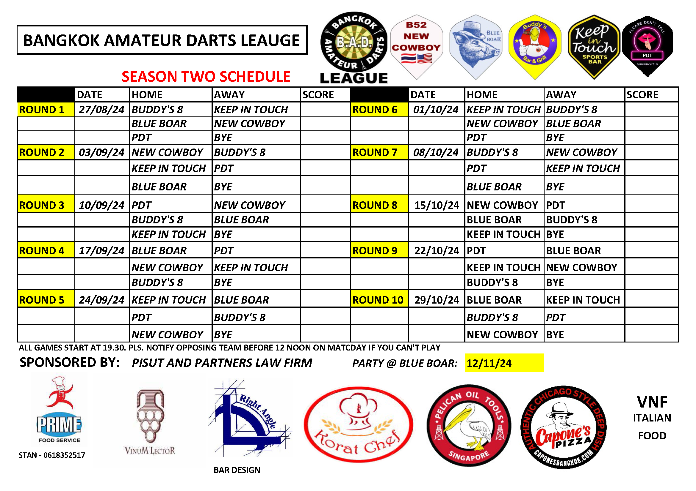 Bar Games | Buddy's Bar & Grill